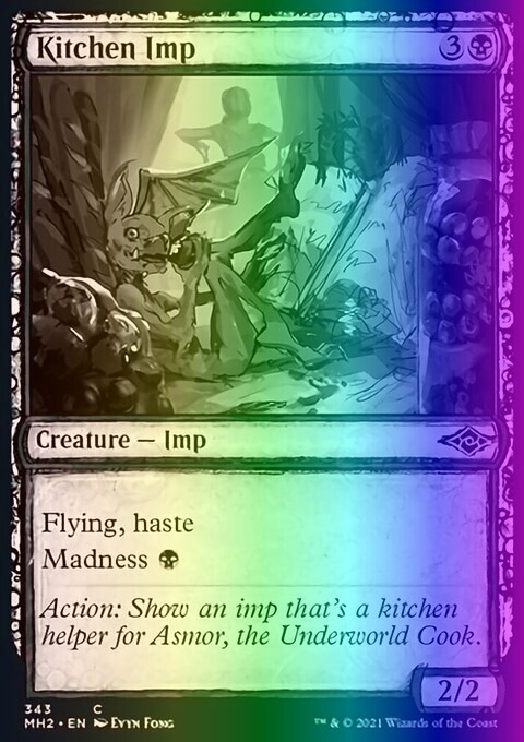 Magic the Gathering MTG Kitchen Imp (343) Modern Horizons 2 LP FOIL | eBay