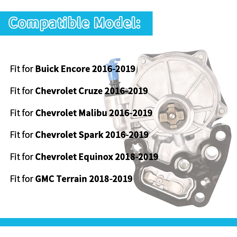 Brake Vacuum Pump For Chevrolet Malibu Cruze,Buick,GMC 12704586 ...