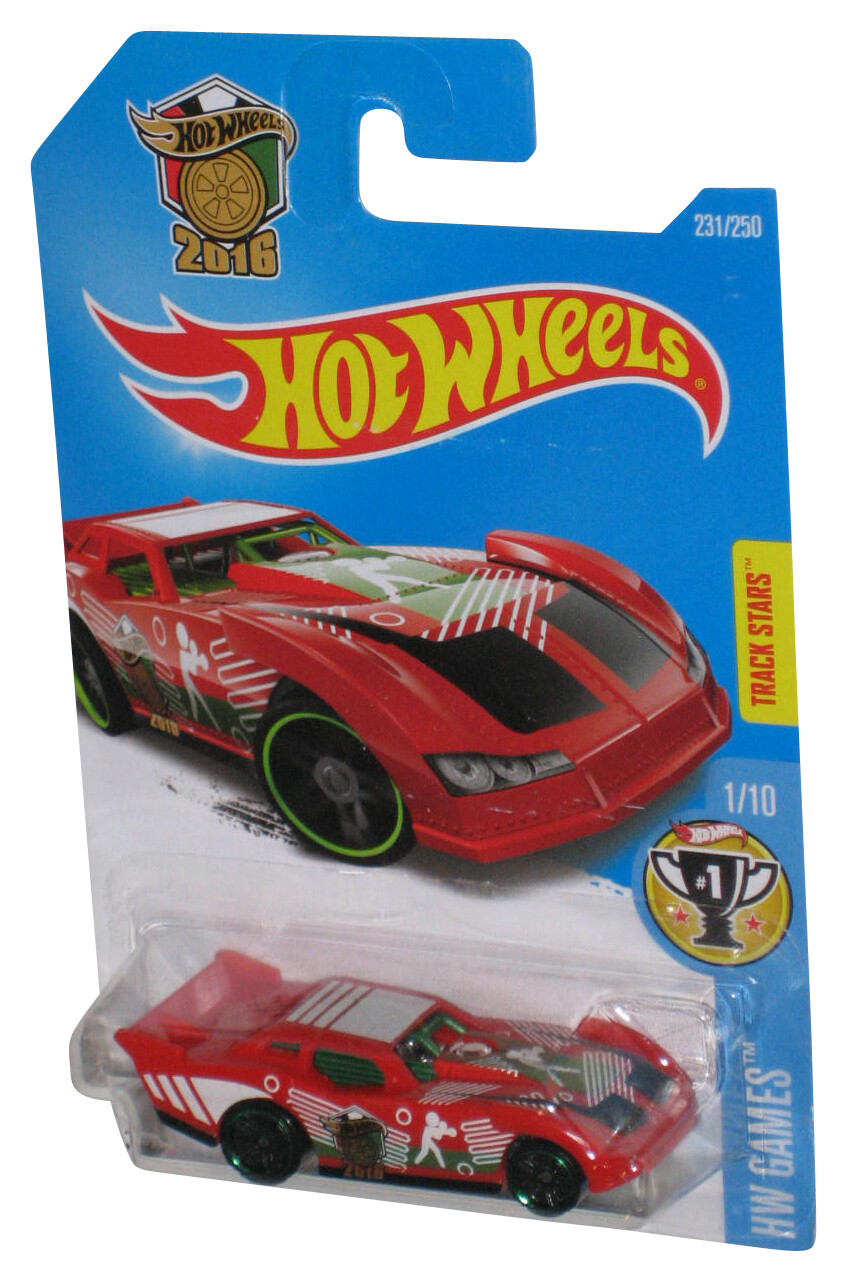 Hot Wheels HW Games 1/10 (2016) Red Maximum Leeway Toy Car 231/250 | eBay