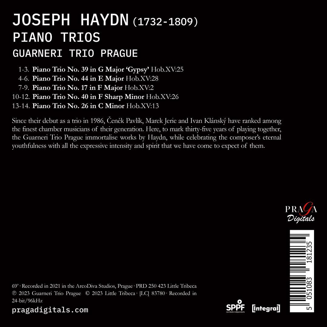GUARNERI TRIO PRAGUE HAYDN: PIANO TRIOS NEW CD 5051083181235| eBay