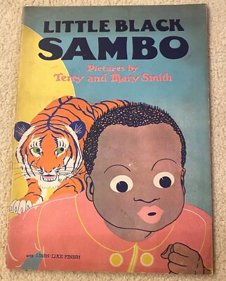 Antique Little Black Sambo Whitman #W931 Picture Book Terry and Mary ...