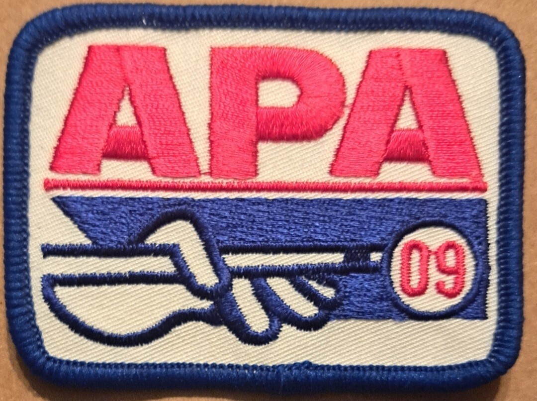 APA Pool Leagues 09 2009 Membership embroidered Iron on patch | eBay