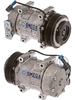 New Sanden AC A/C Compressor : 4080 4377, Peterbilt F696003121, 168527 ...