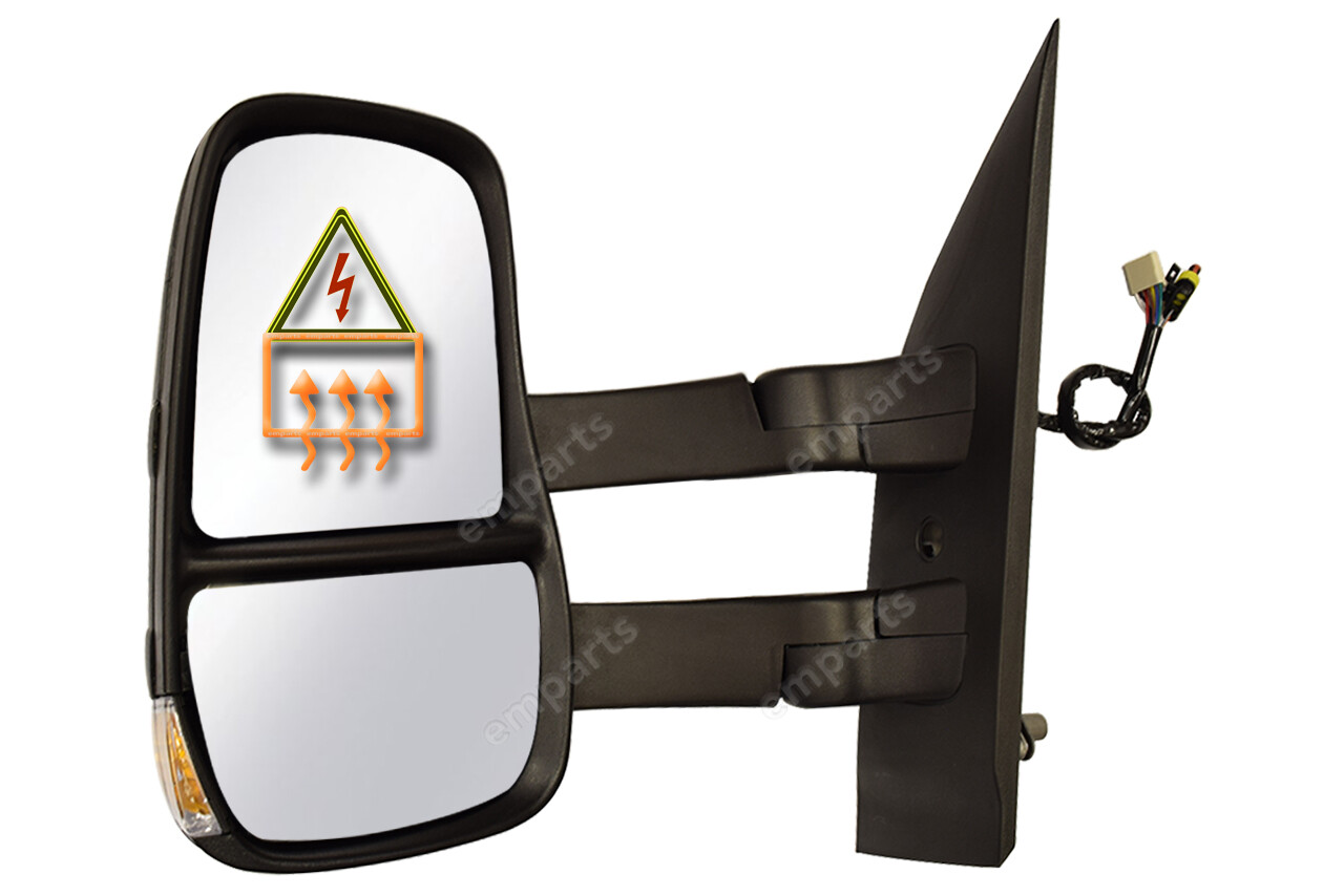 For Iveco Daily Wing Mirror Electric Heated Long Left Passenger N/S ...