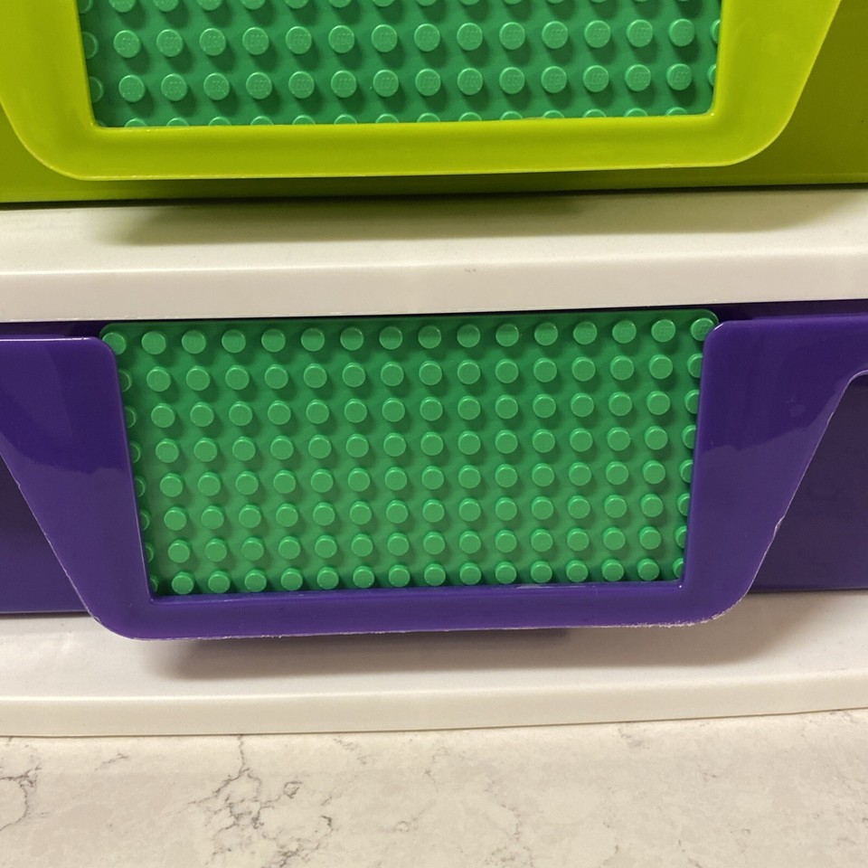 Lego Girls Iris Organizer Storage Container 3 Drawer Bin Friends Colors ...