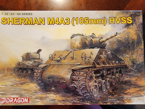 Dragon 6354 Sherman M4A3 (105mm) HVVS | eBay