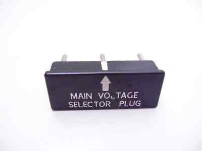 SANSUI QS-500 AMPLIFIER PARTS - main voltage selector plug jumper (6 ...