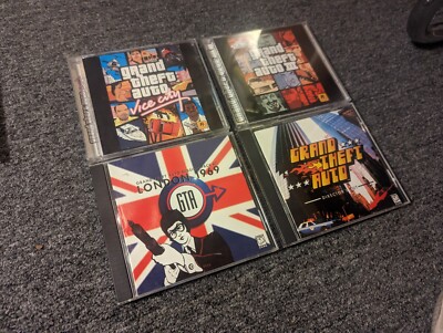 4 Grand Theft Auto PC CD-ROM ASC 1997 original GTA with London Mission ...