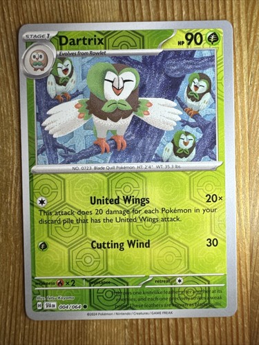 Dartrix 004/064 Shrouded Fable Pokemon TCG Reverse Holo NM | eBay