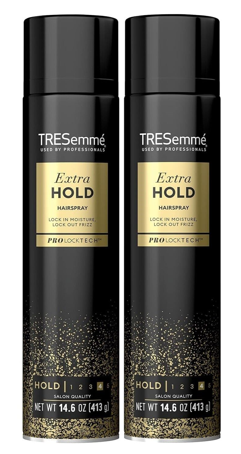 TRESemme Extra Hold Hair Spray 24Hr Frizz Control #4 Hairspray 14.6 Oz ...