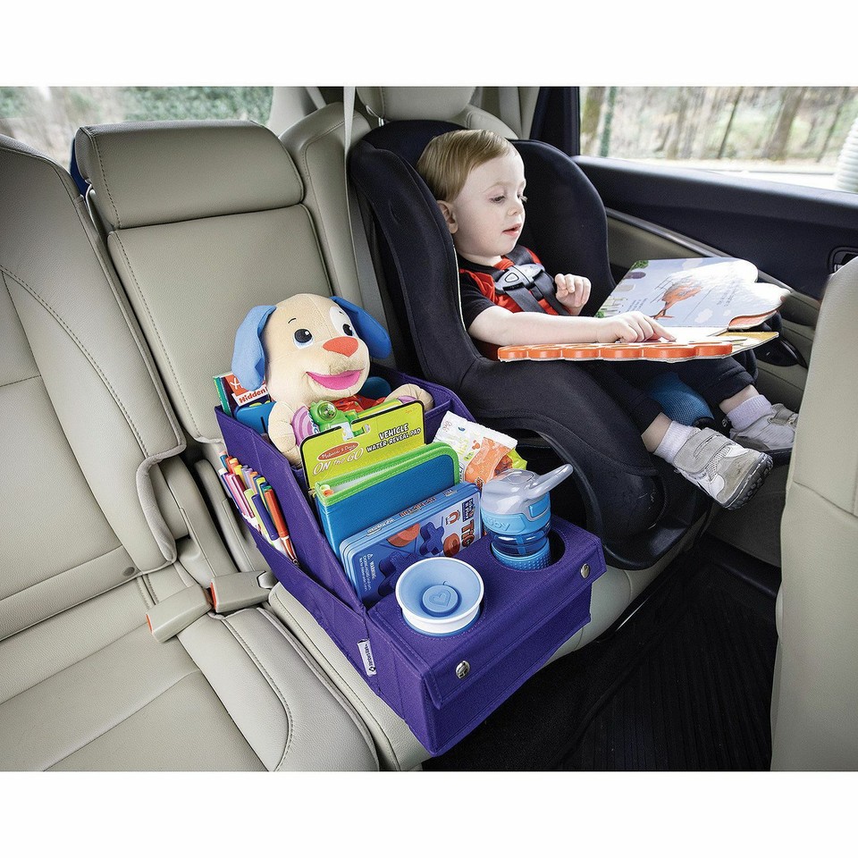 2 Pk - Car Auto Seat Storage Box Caddy Organizer Cup Holder Set (Choose ...