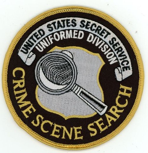 UNITED STATES US SECRET SERVICE CRIME SCENE NICE SHOULDER PATCH SHERIFF ...