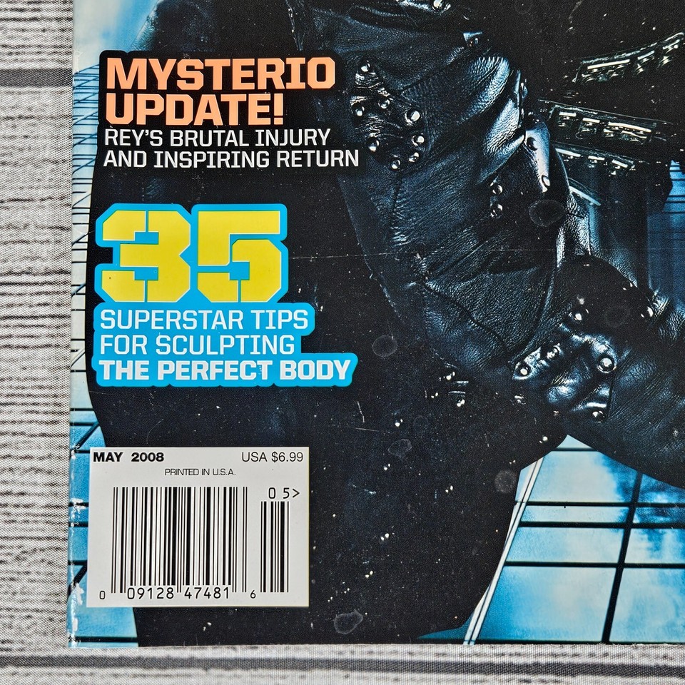 WWE Wrestling Magazine | May 2008 | Edge Cover | W/ Trish Stratus ...