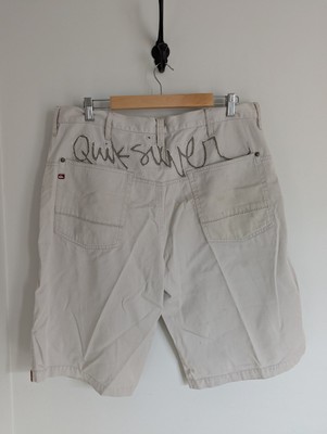 Quicksilver Mens Shorts, Beige, Size 36 | eBay Australia