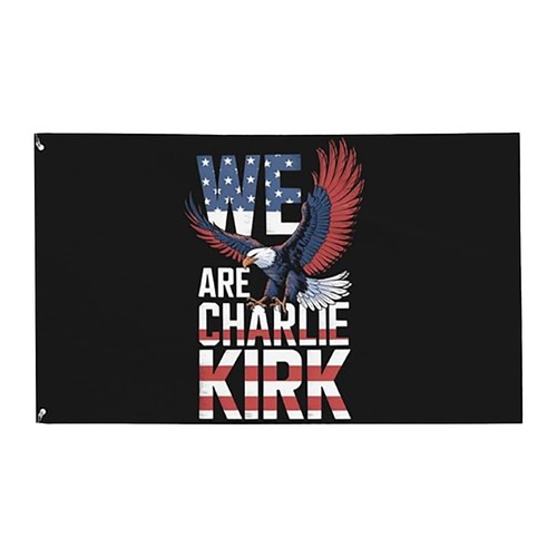 We Are Charlie Kirk Wall House Flag 3x5Ft, Activist & Human Rights ...
