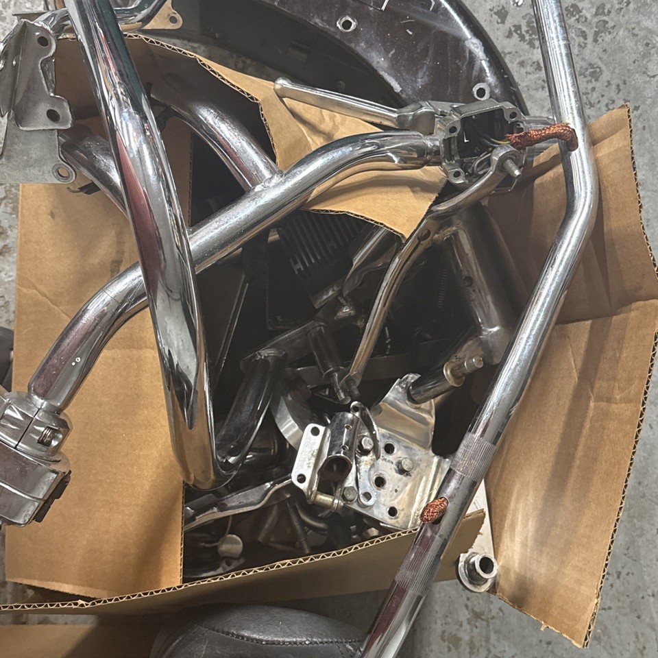 Harley Davidson Shovelhead Parts ALMOST COMPLETE BIKE | eBay