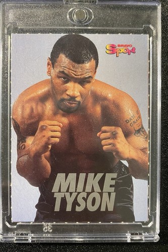 Mike Tyson Bravo Sport German Trading Card 90s Boxing 1990er ultra rare ...