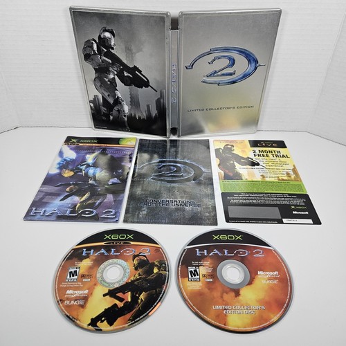 Halo 2: Limited Collector's Edition (Microsoft Xbox, 2004) Complete CIB ...