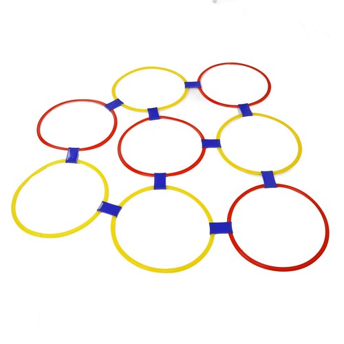 Kids Exercise Hula Hoops Set of 10 for Sensory Training and Fitness ...