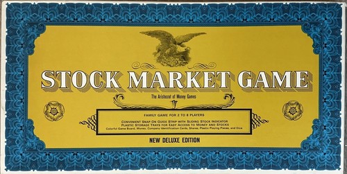 WHITMAN STOCK MARKET GAME DELUXE EDITION VINTAGE 1968 NICE CONDITION ...