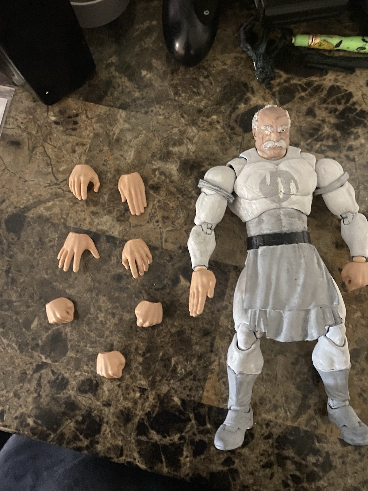 Custom mafex conquest (ONLY CONQUEST FIGURE AND ACCESORIES NO ...