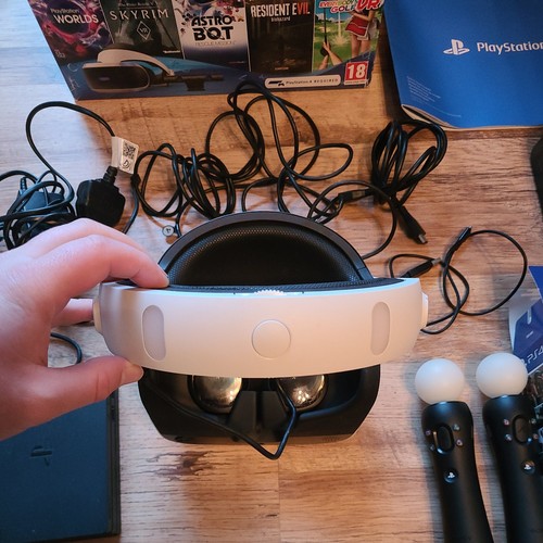 Sony PlayStation 4 Virtual Reality VR Headset For PS4 + Move ...