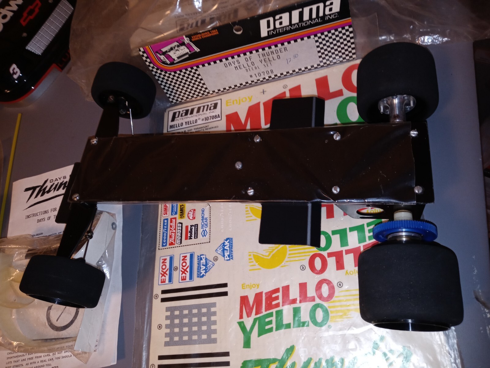 1/10 PARMA DAYS OF THUNDER RC CAR + MANY EXTRAS SHIPPED IN A BULL HEAD ...