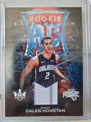 Caleb Houstan 2022-23 Panini Court Kings Rookie Expression Jersey Relic ...