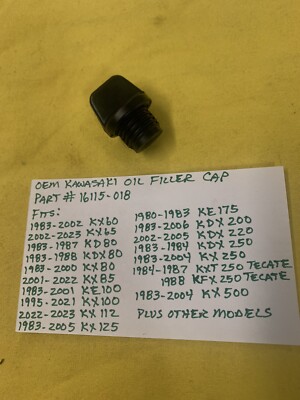OEM KAWASAKI Oil Filler Cap KX60,KX65,KX125,KX250,KX500,KDX200,KX100 ...