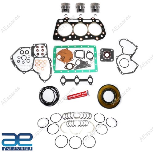 OEM Genuine Perkins 100 Series 103.10 Engine Overhaul Kit With 76.5mm ...