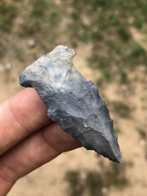 Blue Bolen Bevel Authentic Georgia Florida Native American Artifacts ...