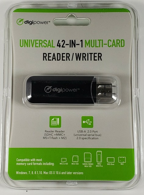 Digipower Universal 42-in-1 Multi Card Reader/ Writer DP-MCR4 | eBay
