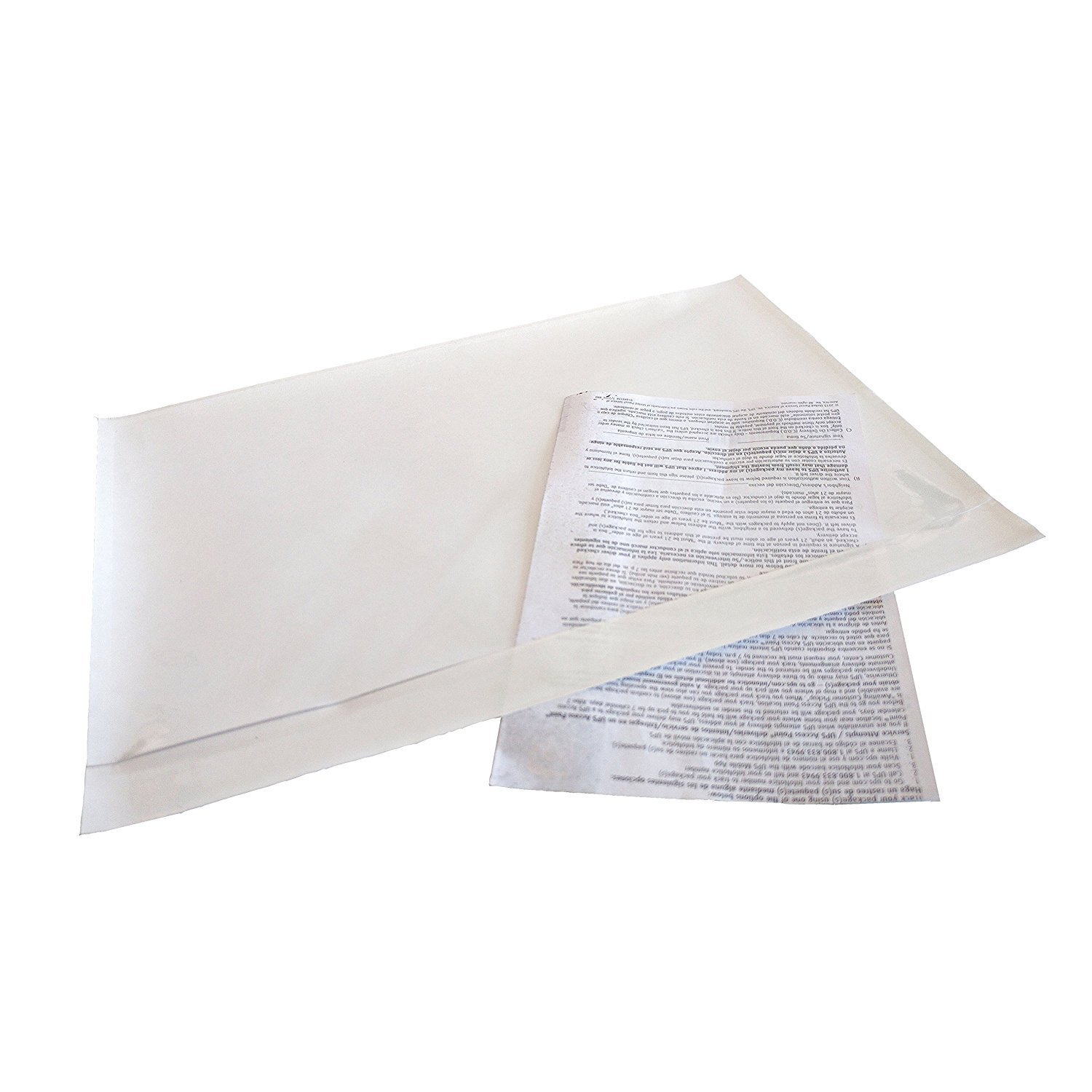 7.5”x5.5” 6”x9” Clear Packing List Invoice Shipping Label Self ...