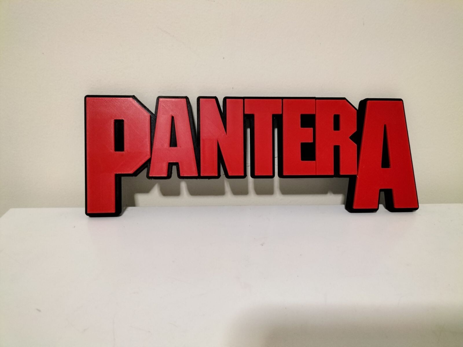 Pantera 3D Wall Display Sign Logo 12 inch Metal Thrash | eBay
