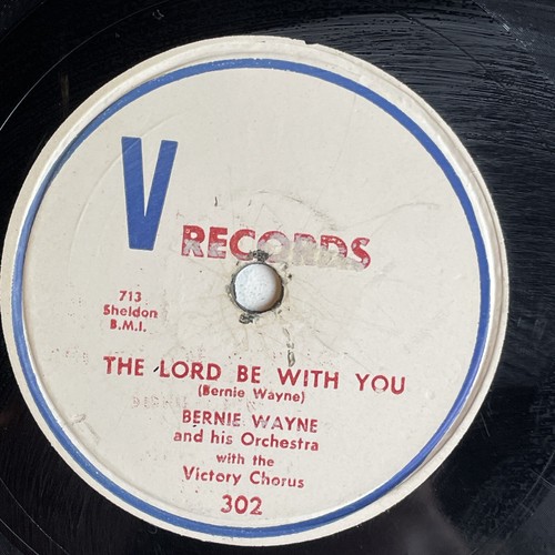 10" 78 RPM-Bernie Wayne-Don't Let Em Take It Away/The Lord Be With You ...