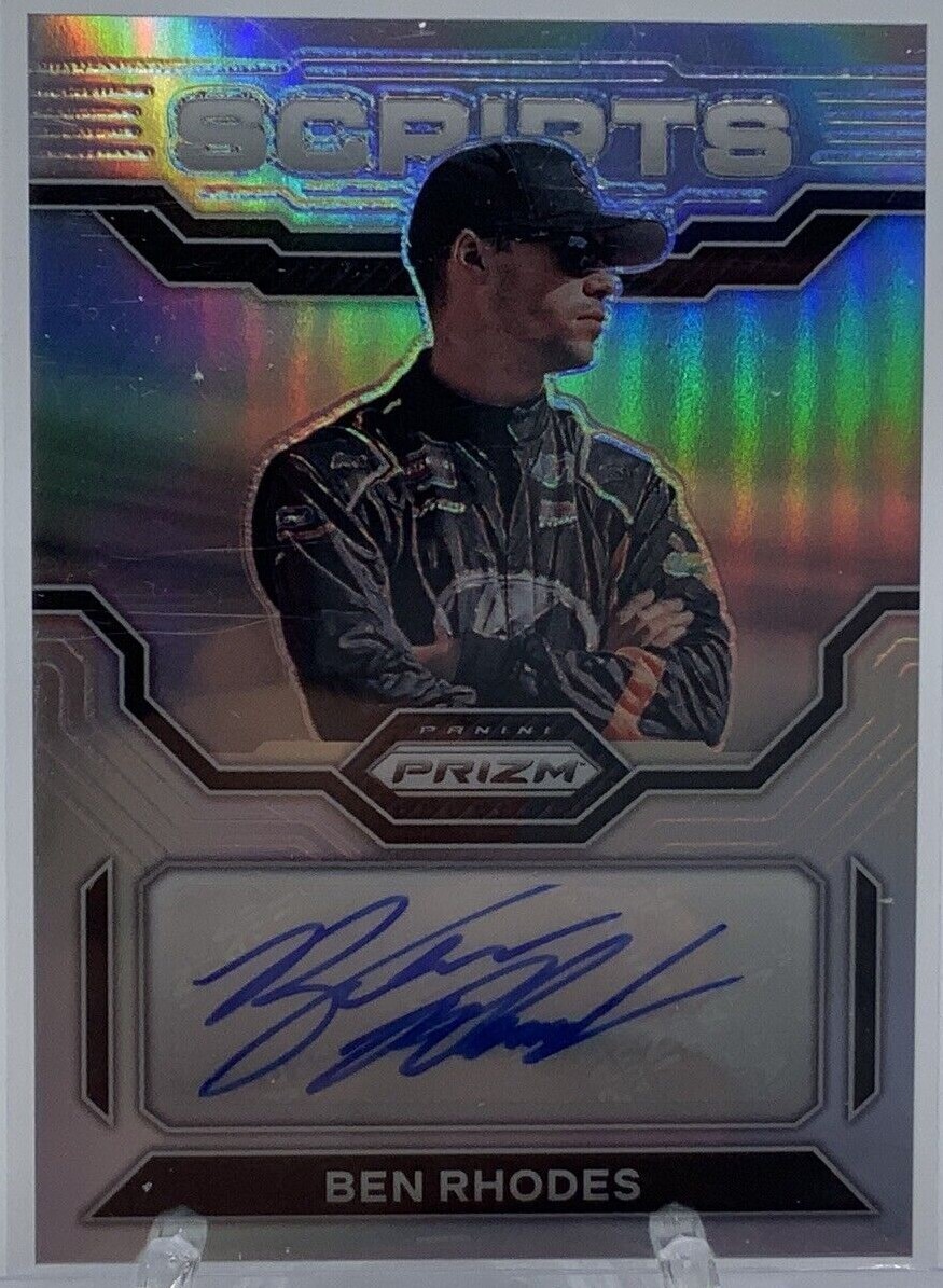2023 Panini Prizm Racing - Silver Prizm - Scripts - Autograph - BEN ...