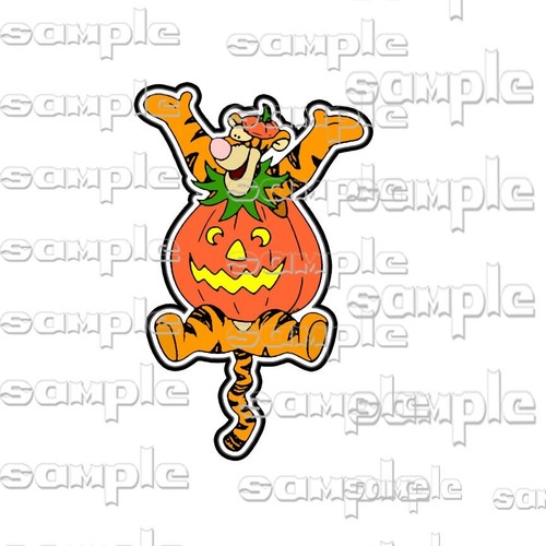 Disney Halloween Tigger qqc b Premade Scrapbook Page Paper Piece die ...