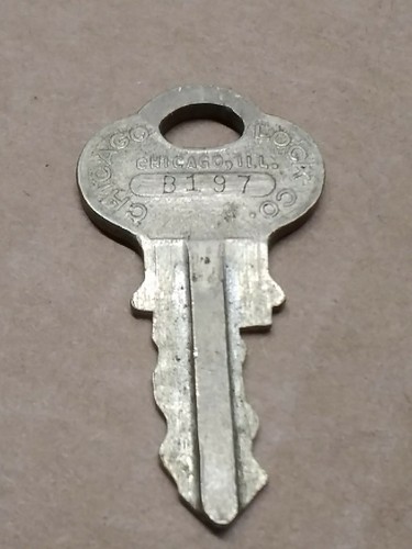 Vending Machine Chicago Lock Key B197 B 197 | eBay