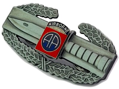 Combat Action Badge 82nd Airborne Military Insignia US Army CAB Custom ...