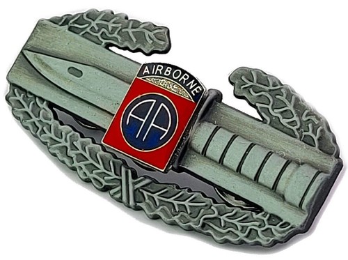 Combat Action Badge 82nd Airborne Military Insignia US Army CAB Custom ...