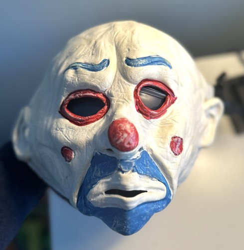 Joker Bank Robber Clown Mask 2008 Rubies Costume Dark Knight - Smaller ...