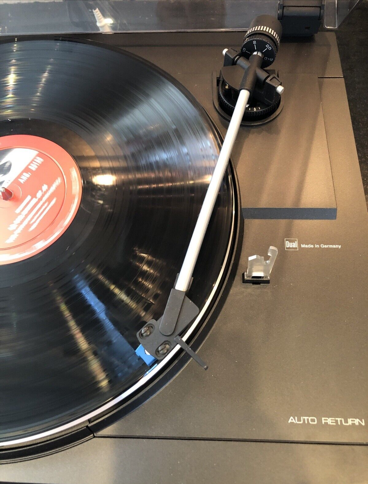 DUAL CS 514 Turntable Stanton Cartridge 500 MK II Auto Return Made In ...