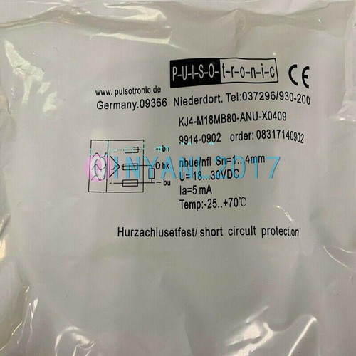 1PCS Pulsotronic proximity switch sensor 9914-0902 KJ4-M18MB80-ANU ...