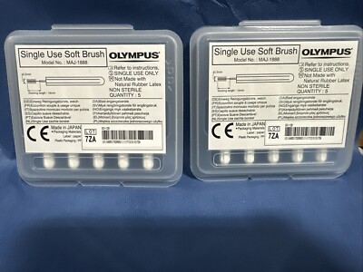 Olympus Single Use Soft 5 Brush Forceps MAJ-1888 2.3mm/13mm Lot Of 2 ...