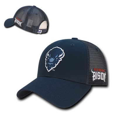 NCAA Howard University Cotton Structured Trucker Caps Hats Navy White ...