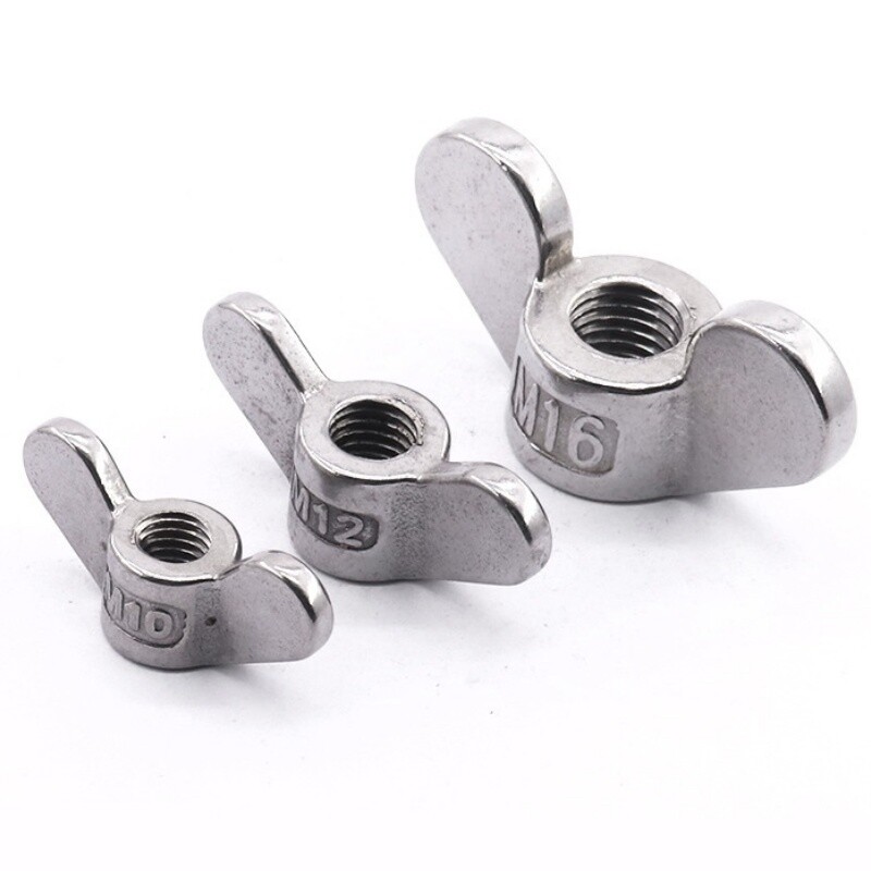 A2 Stainless Steel Wing Nuts M4 M5 M6 M8 M10 M12 M14 M16 M18 M20 ...