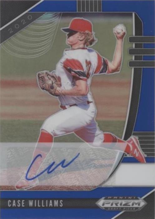 2020 Panini Prizm Draft Picks - Case Williams #PDP110 Blue Prizm ...