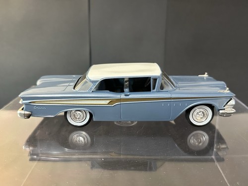 Vintage 1959 Edsel Promo 2dr. HT White/Blue + Box | eBay