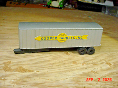 Matchbox Major Pack 9 Cooper Jarrett Trailer Silver Variant England 1/ ...