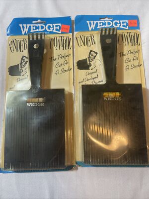 LOT OF 2 NOS Brian Drumm Flattopper Wedge Clipper Cutting Made Easy ...